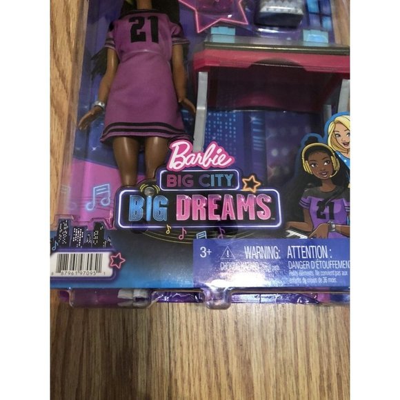 Barbie | Toys | Barbie Big City Big Dreams Brooklyn Doll Music Studio ...